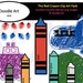 Red - A Crayon Story Clip Art Pack - Etsy