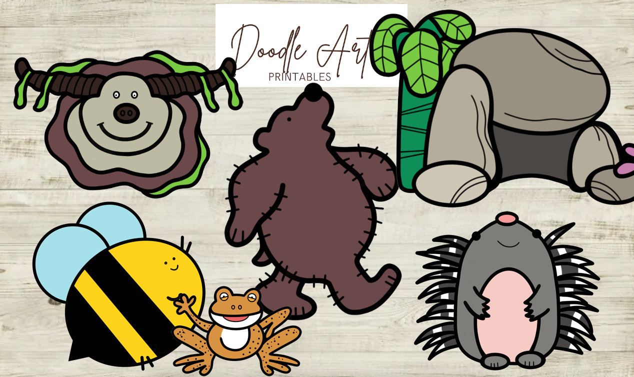 Bear is Very Brave Clip Art Pack - Etsy