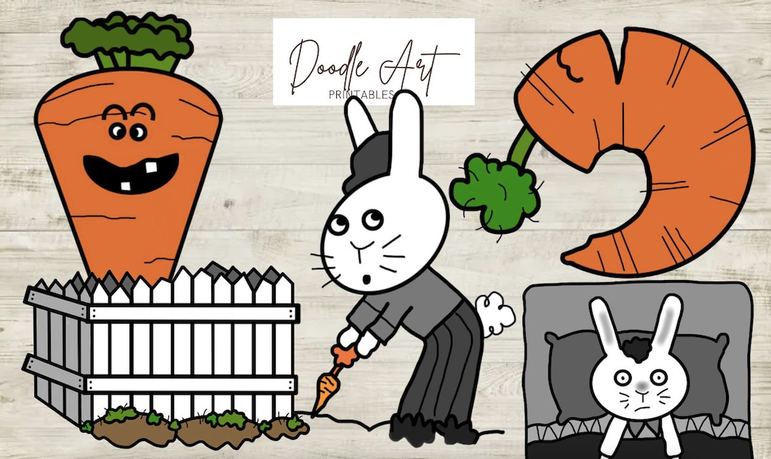 Creepy Carrots Clip Art Pack - Etsy