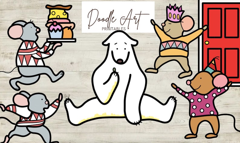 Mouse in My House Clip Art Pack - Etsy Australia