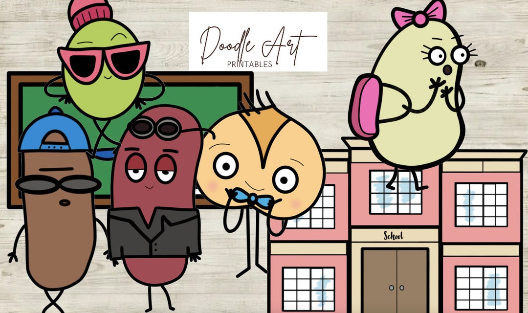 The Cool Beans Clip Art Pack - Etsy