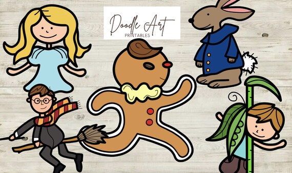 Catch the Gingerbread Man Clip Art Pack - Etsy