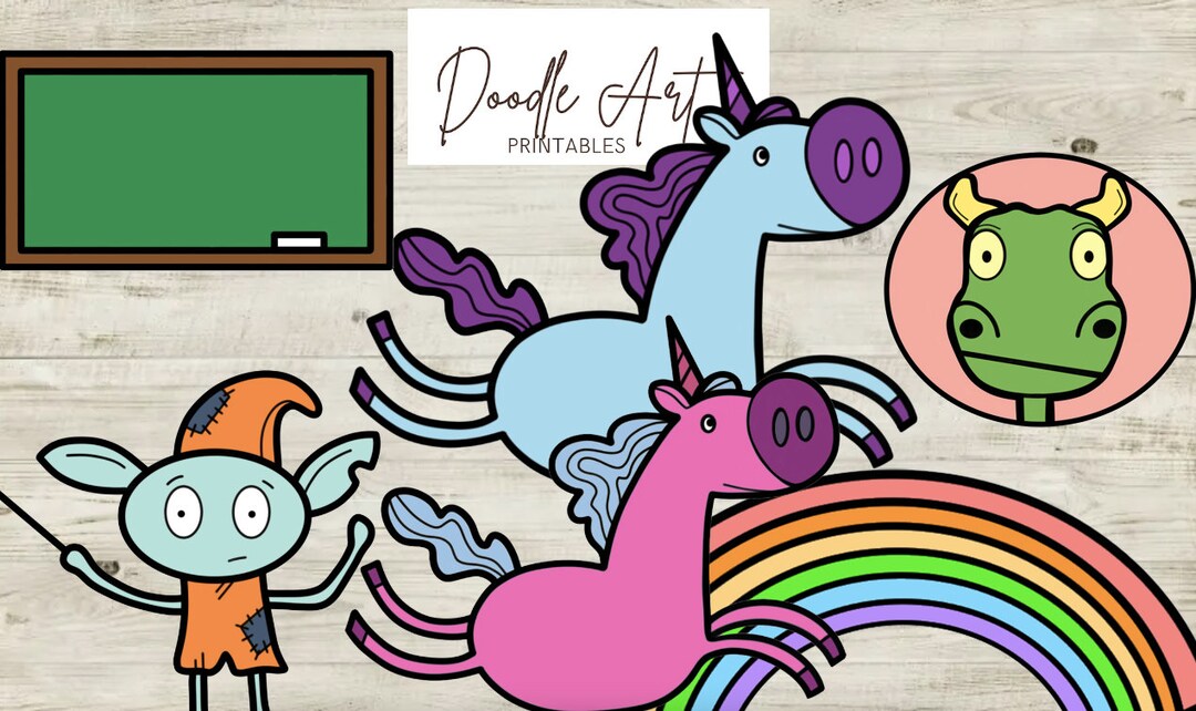 Unicorns Are the Worst Clip Art Pack - Etsy