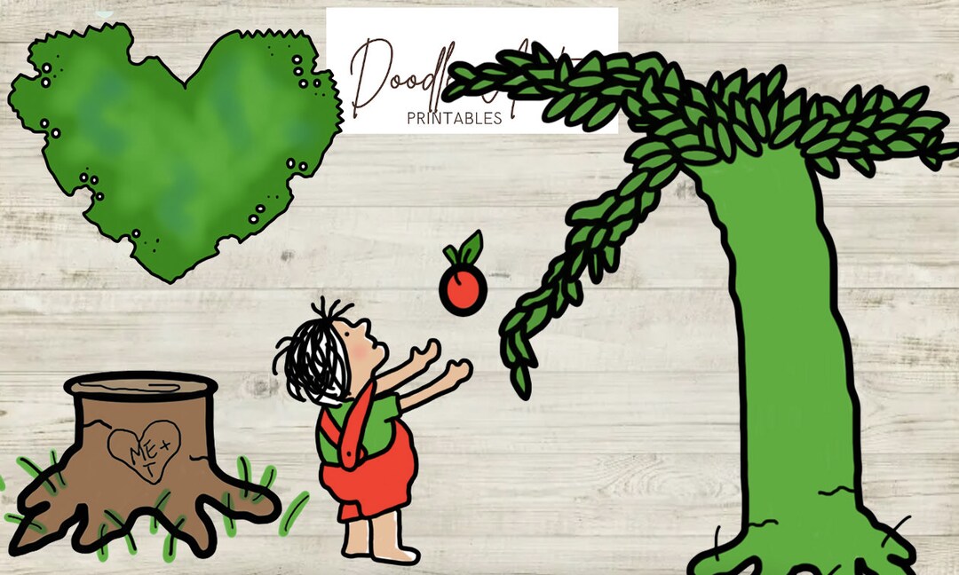 The Giving Tree Clip Art Pack - Etsy UK