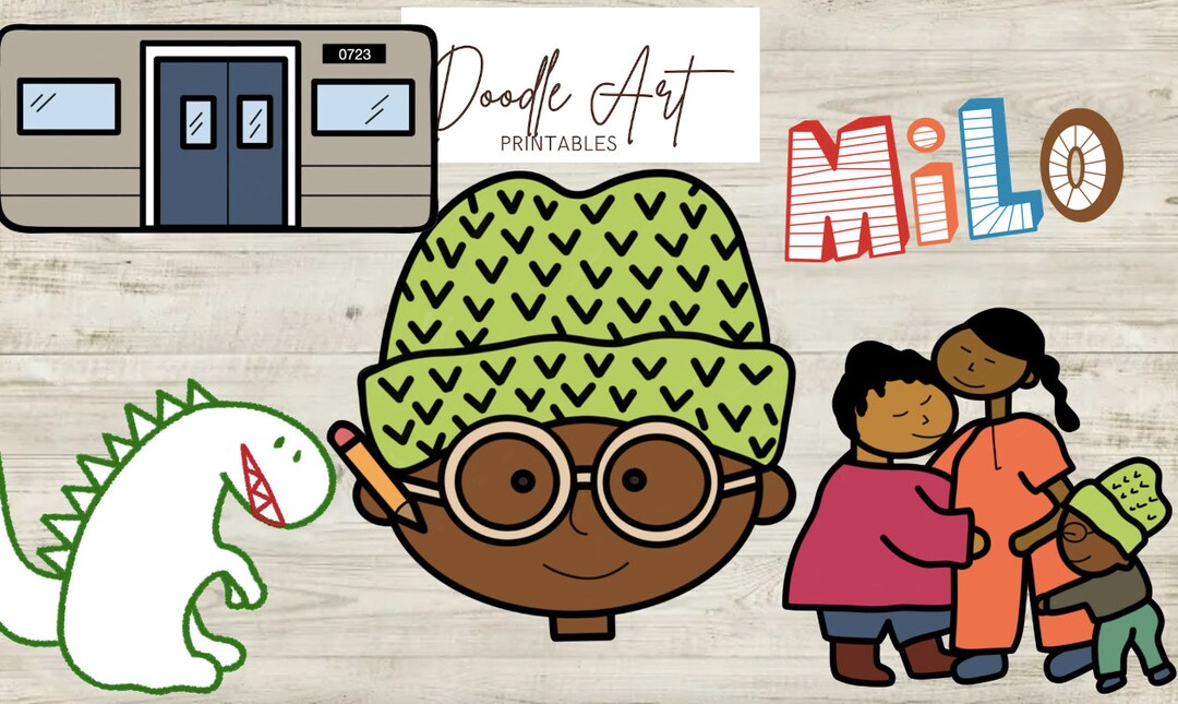 Milo Clip Art Pack - Etsy