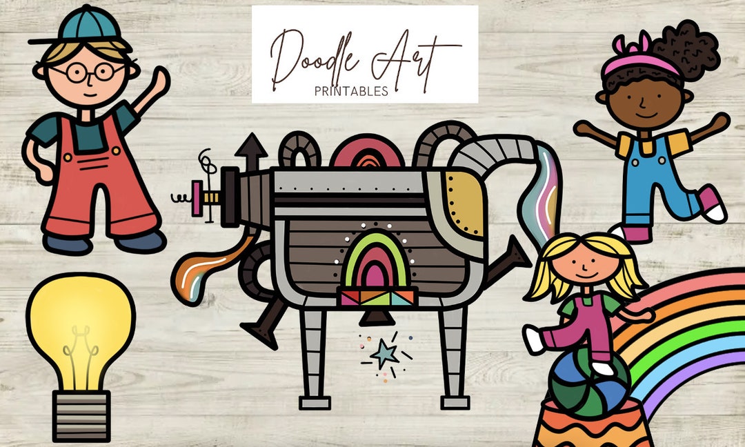 Collaboration Station Clip Art Pack - Etsy