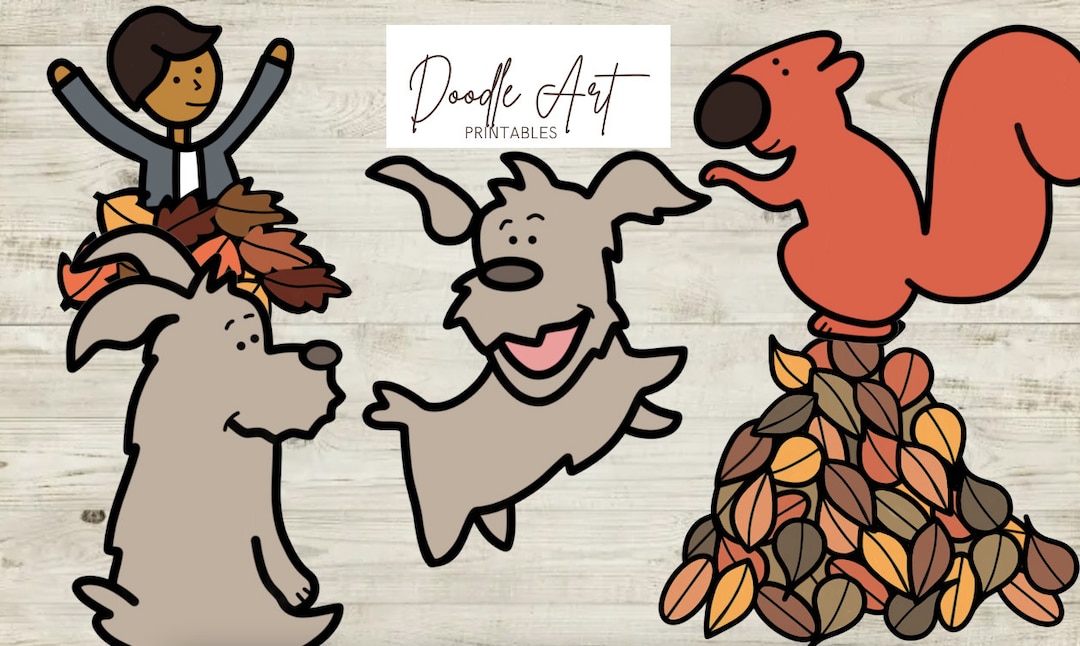 Pearl and the Squirrel Clip Art Pack - Etsy