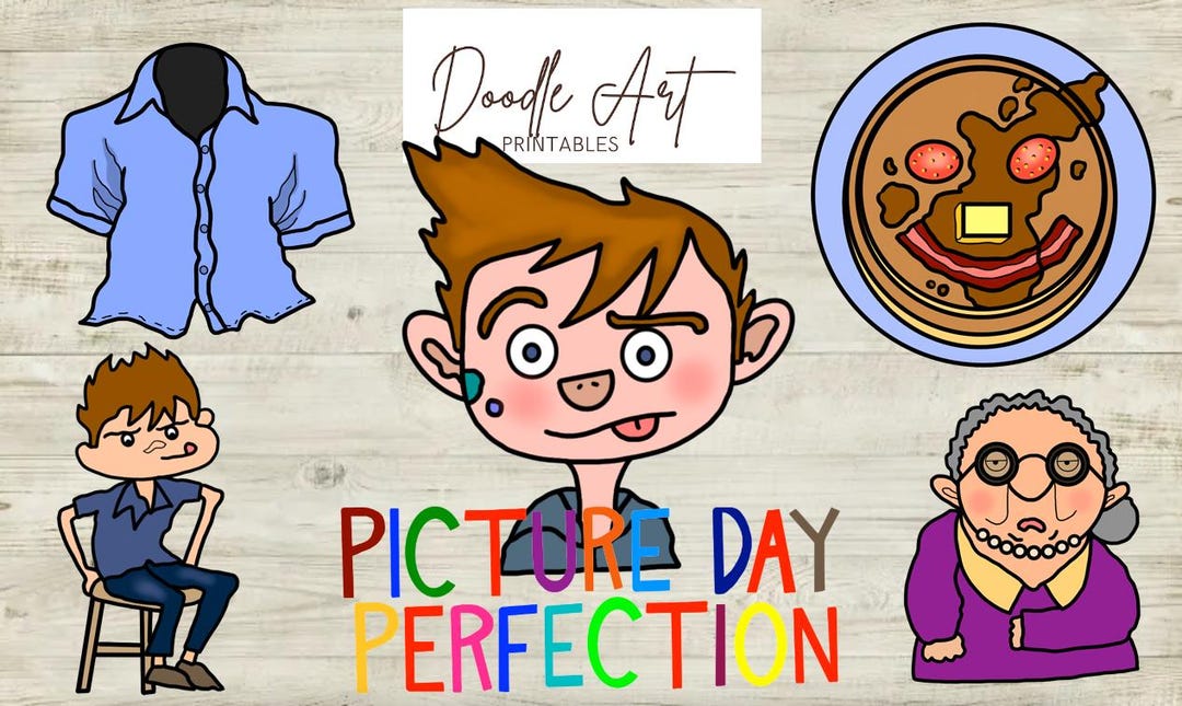 Picture Day Perfection Clip Art Pack - Etsy