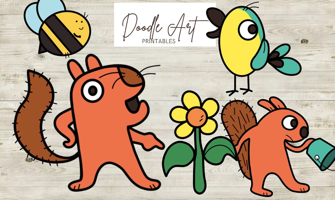 Do Not Touch That Flower Clip Art Pack - Etsy