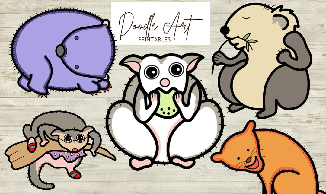 Possum Magic Clip Art Pack - Etsy