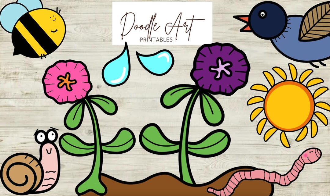Plant a Tiny Seed Clip Art Pack - Etsy