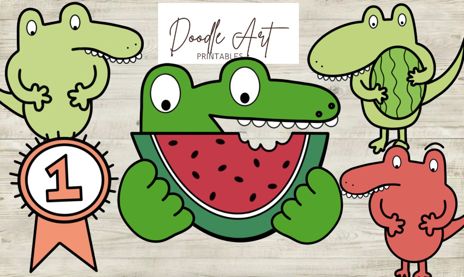 The Watermelon Seed Clip Art Pack - Etsy