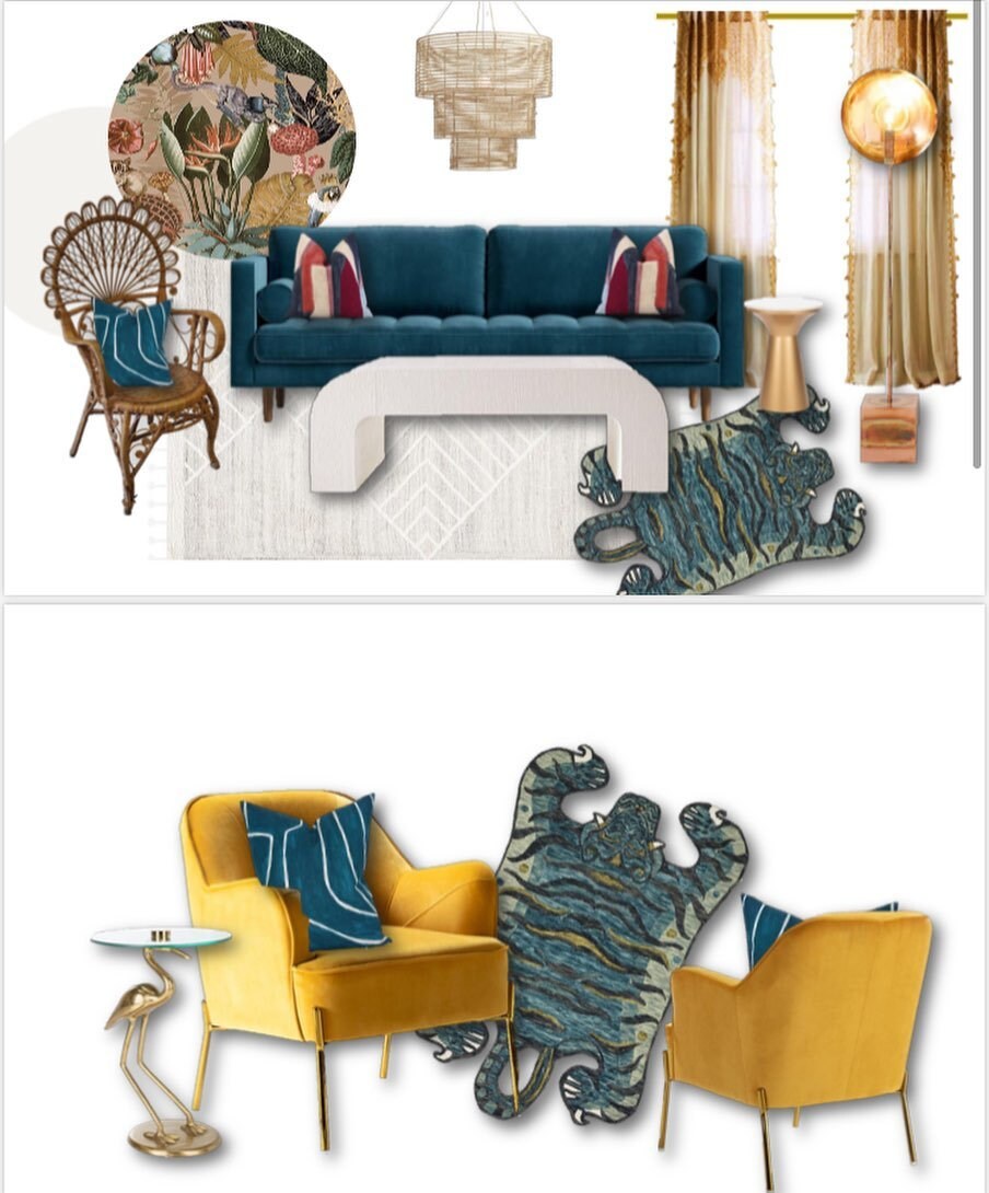 Customized Interior Design Vision Boards - Etsy