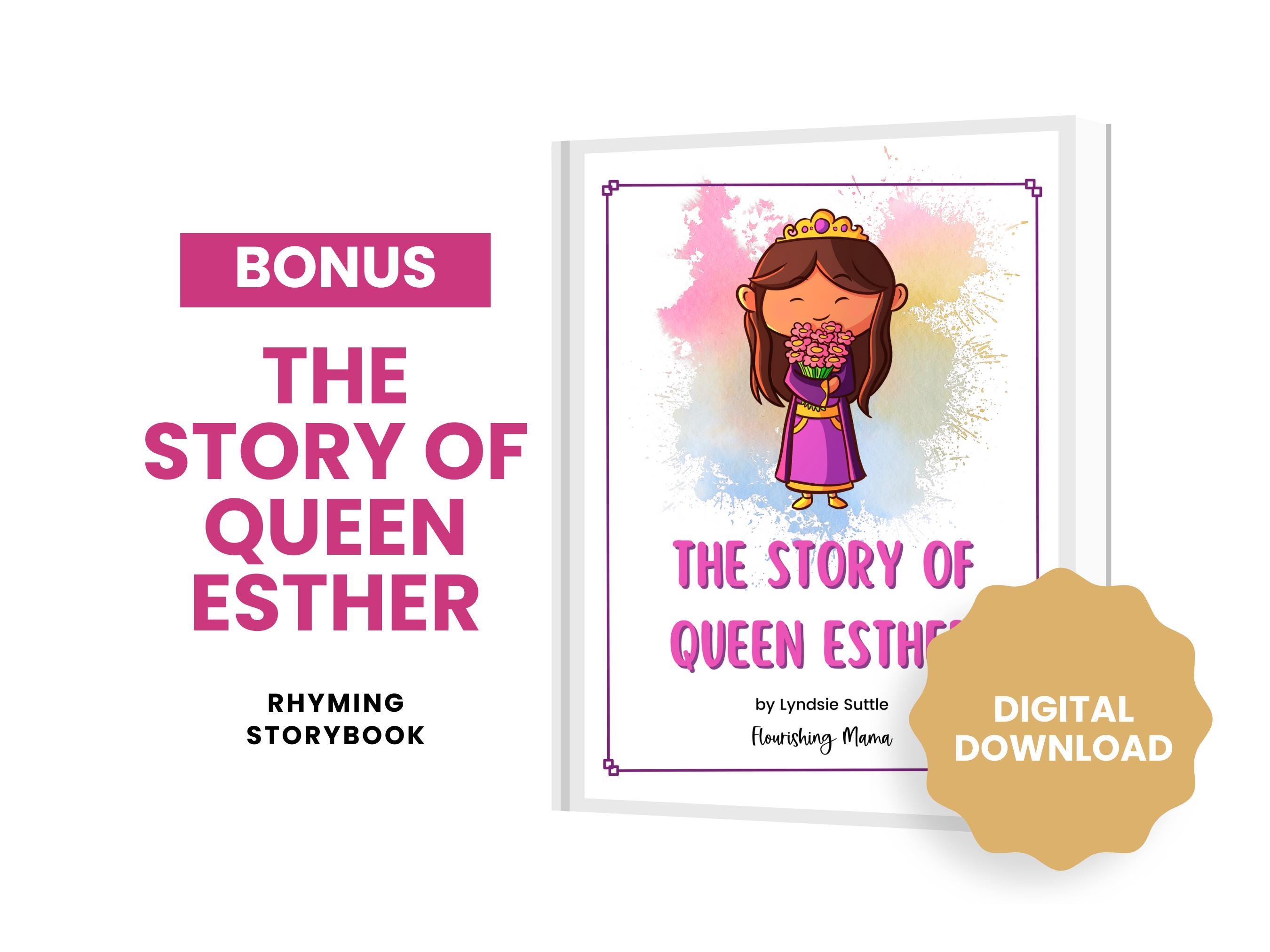 Queen Esther Coloring and Activity Pages | Bible Story Coloring Pages ...