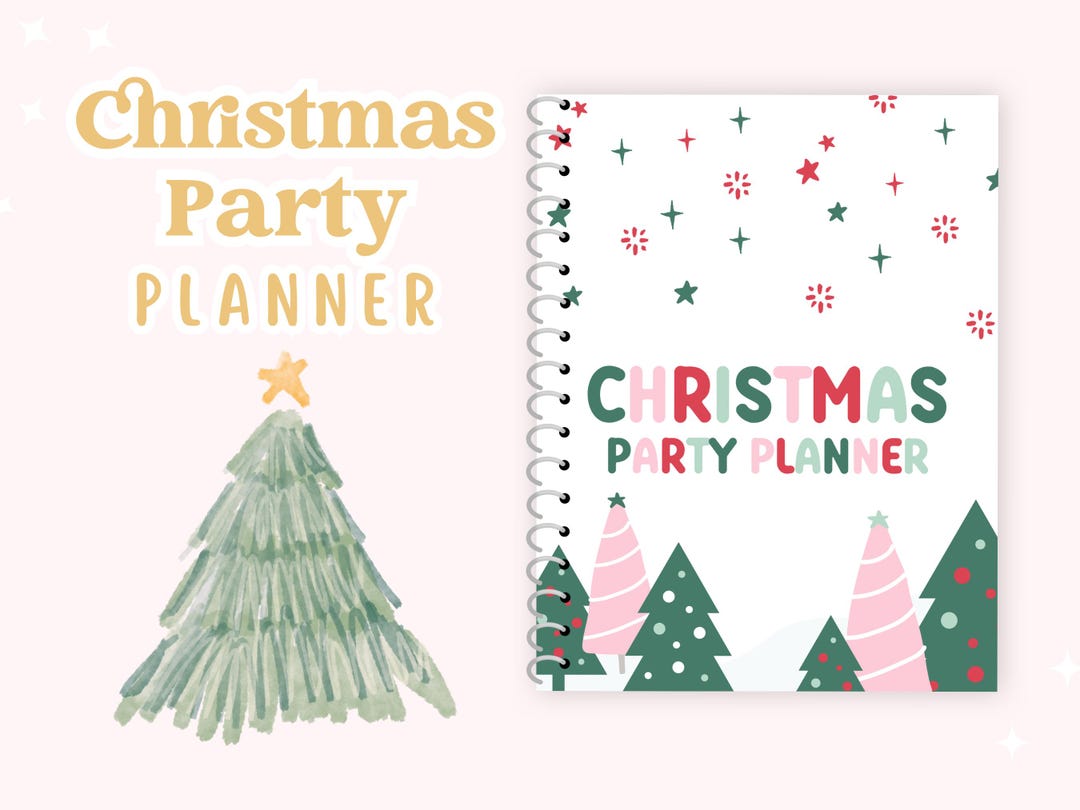 Christmas Party Planner - Etsy