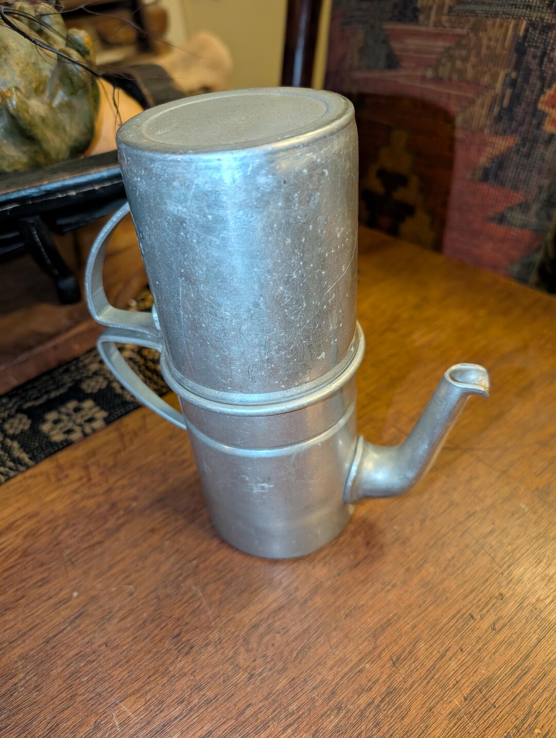 Vintage Neapolitan Flip Coffee Maker Pot, Cacomelia, Italian Coffee ...