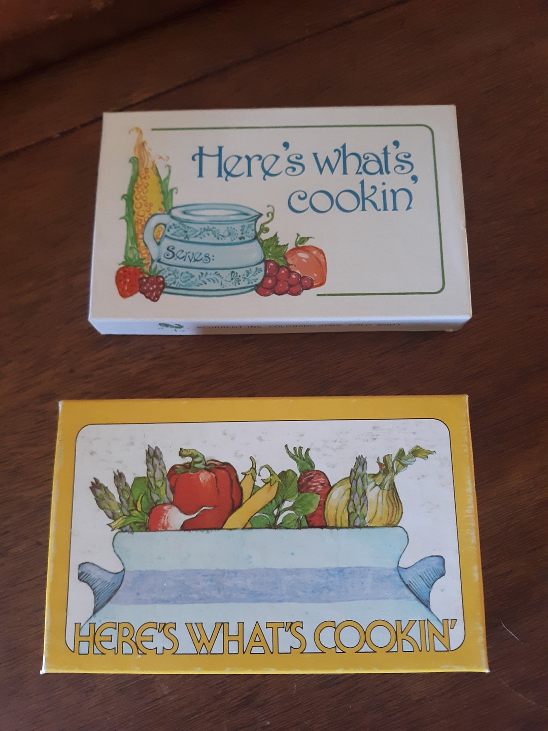 Vintage Recipe Boxed Cards, Here's What's Cookin, Current Inc. Colorado ...