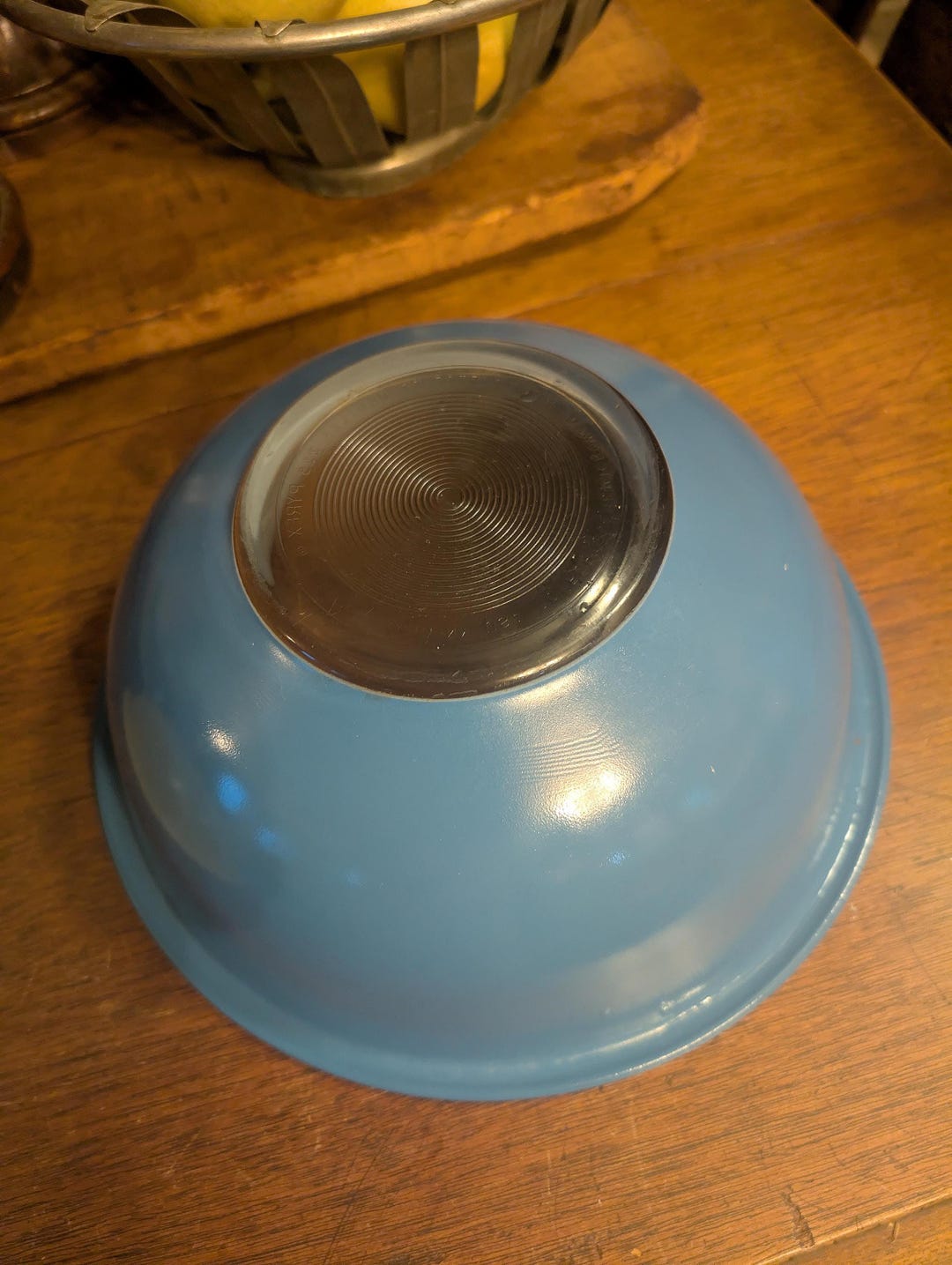 Vintage Pyrex Primary Blue Mixing Bowl, 2.5 Lit Corning New York USA ...