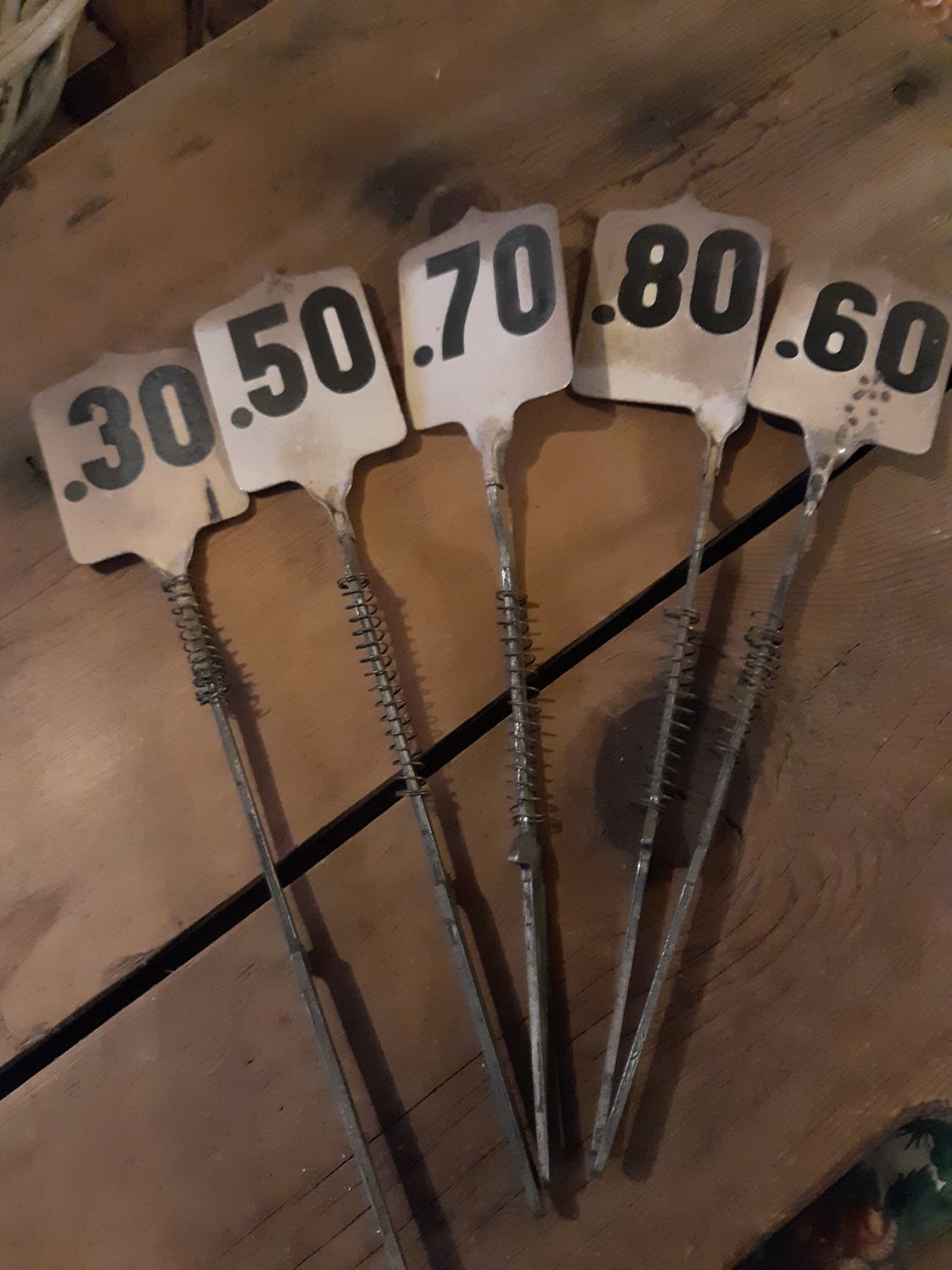 Antique Cash Register Keys Flags Set of 5 - Etsy