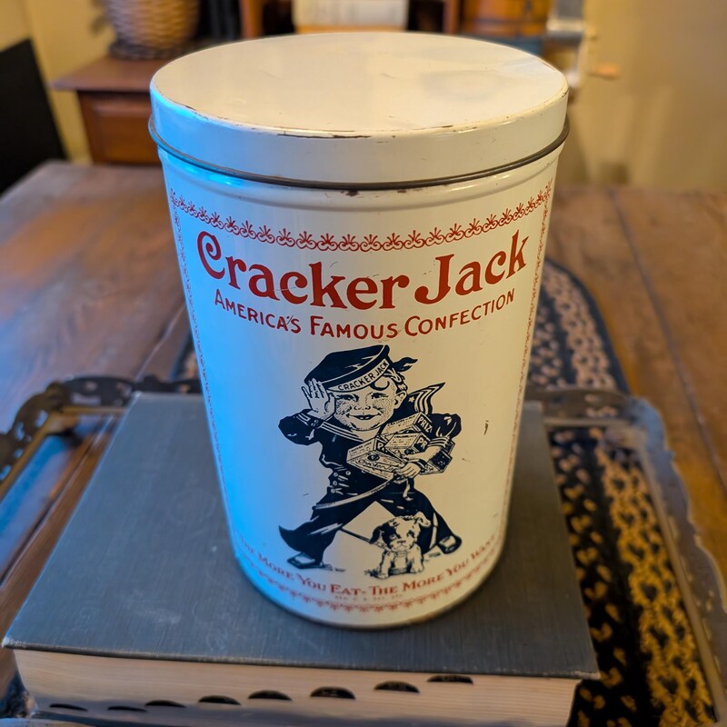 Vintage Cracker Tin - Etsy