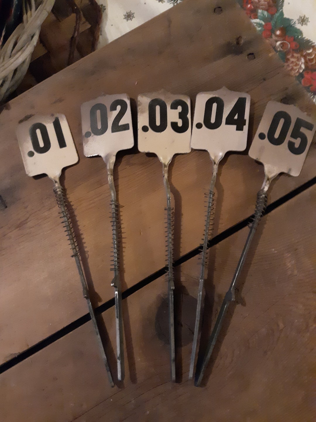 Antique Cash Register Keys Flags. Set of 5 - Etsy