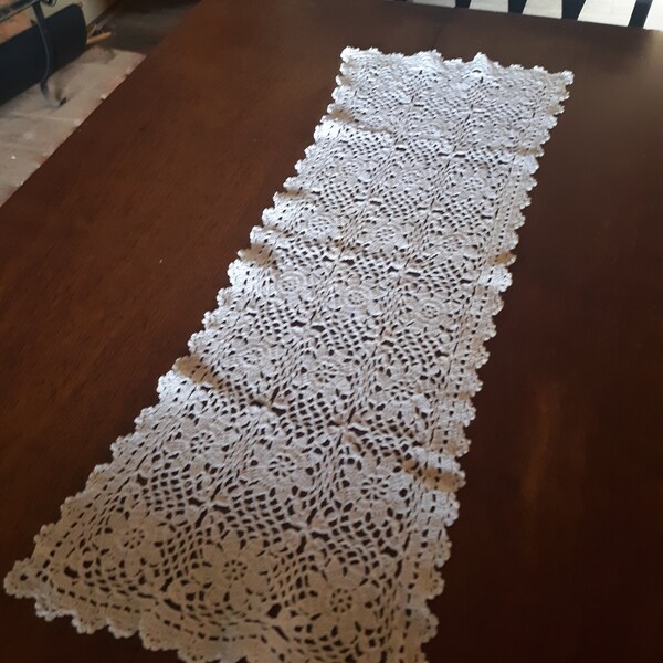 Crochet Runner - Etsy