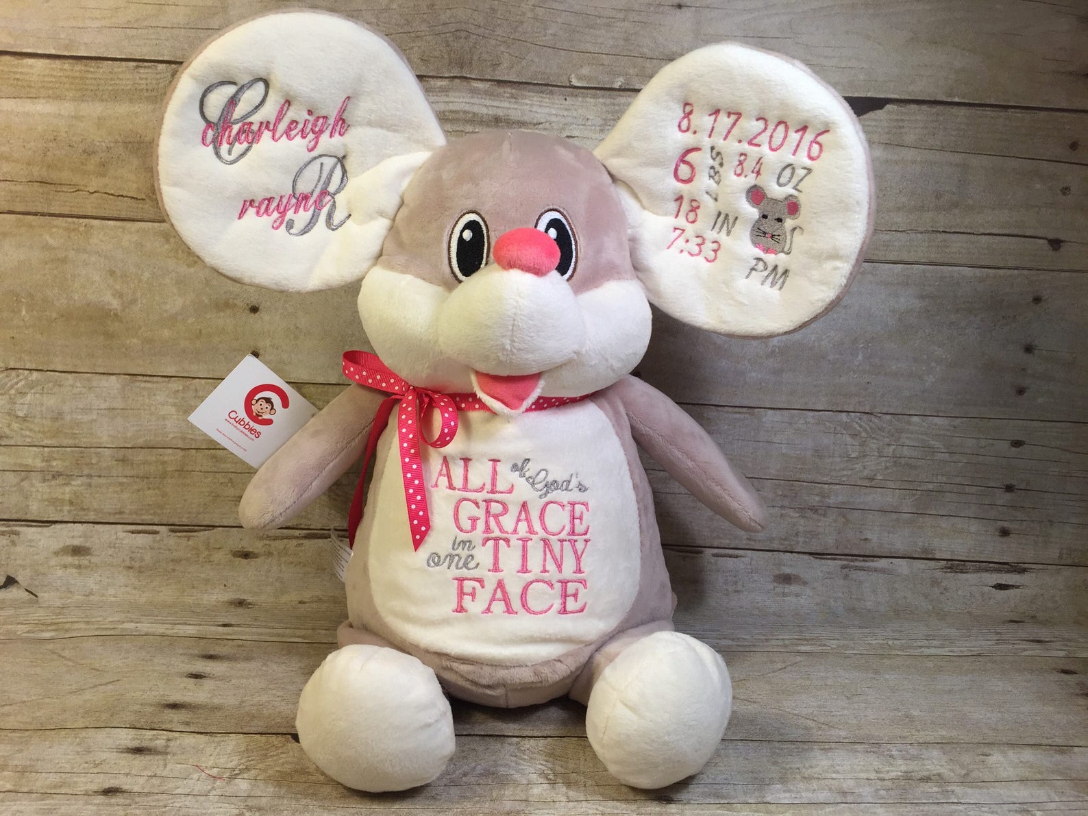 Kensington Mouse Baby Cubbie EXCLUSIVE Personalized Cubbies - Etsy