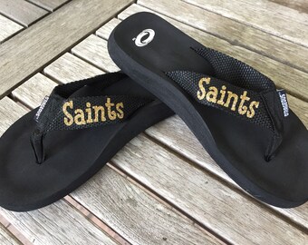 Baseball Flip Flops - Etsy