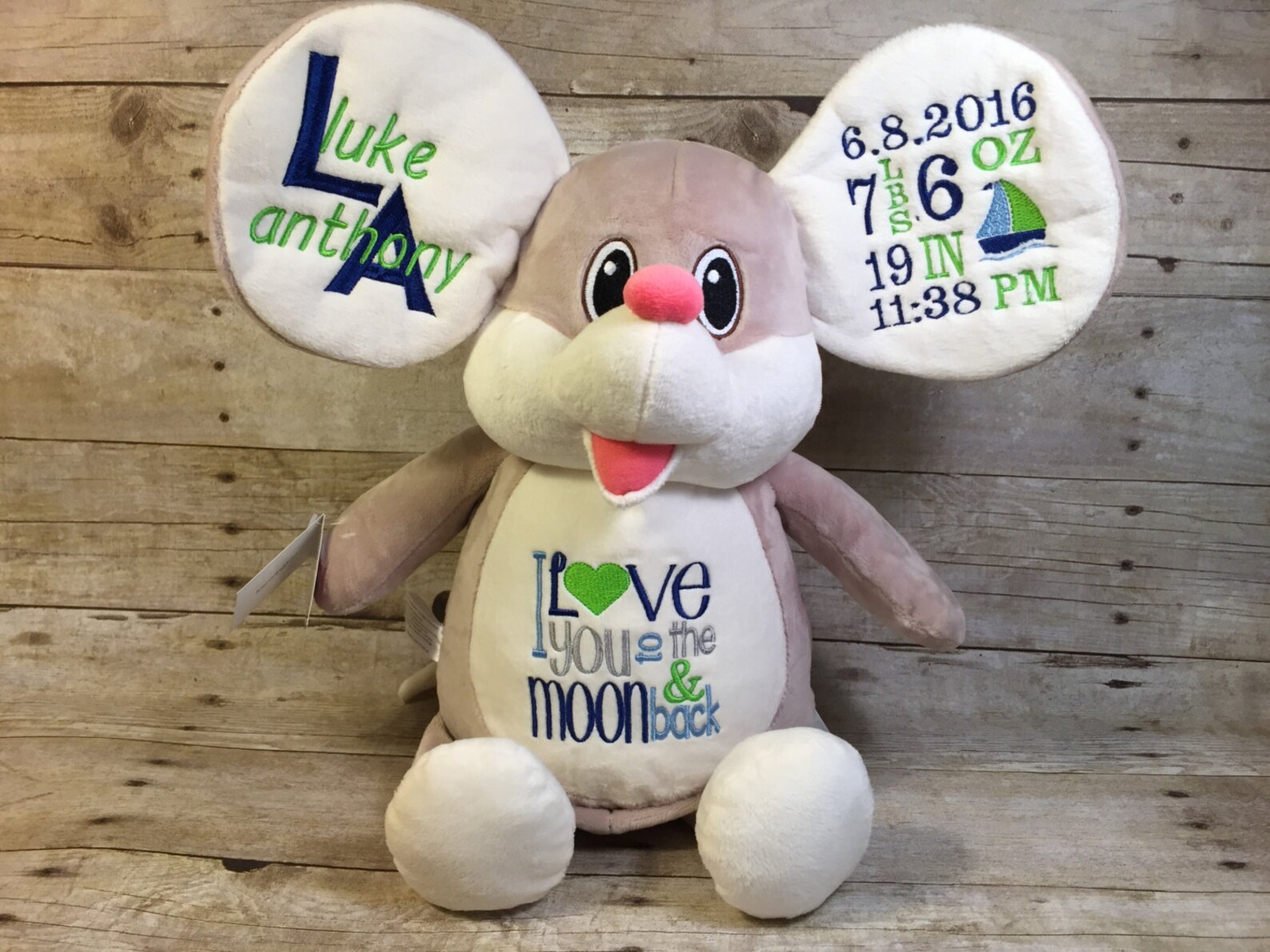 Kensington Mouse Baby Cubbie EXCLUSIVE Personalized Cubbies - Etsy