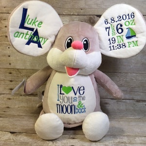 Kensington Mouse Baby Cubbie EXCLUSIVE Personalized Cubbies Embroidered ...