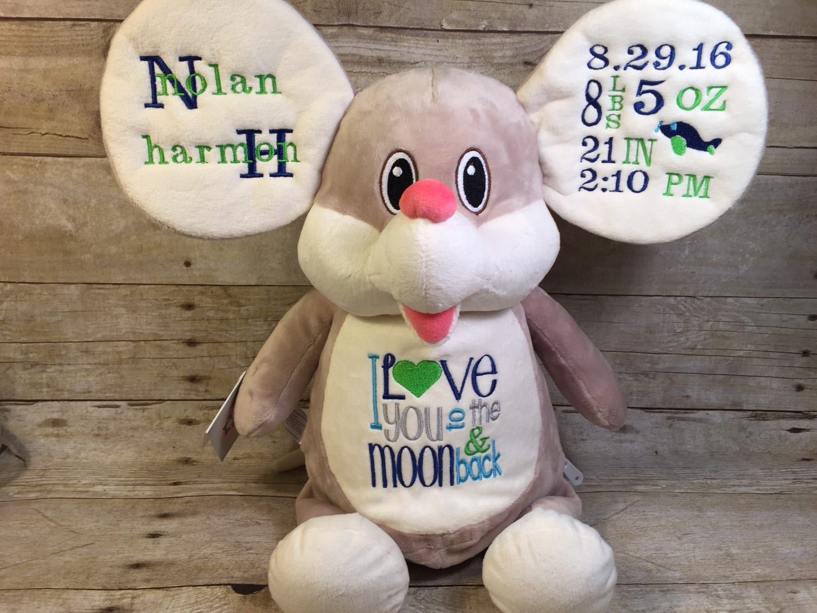 Kensington Mouse Baby Cubbie EXCLUSIVE Personalized Cubbies - Etsy