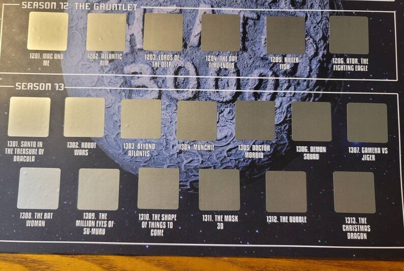 MST3K Watch List (the Return) Scratch-off Poster - Etsy