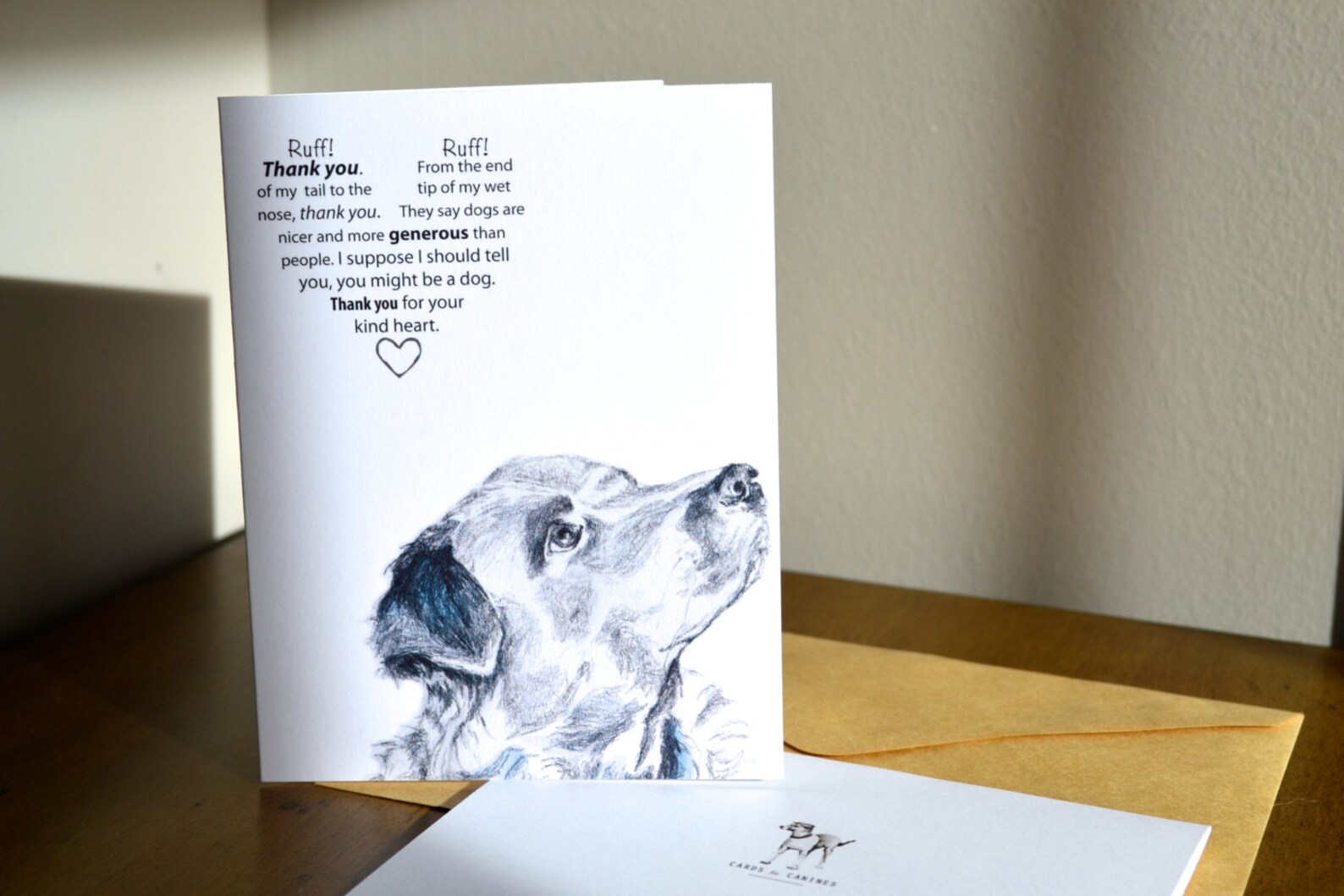 Brooke Thank You Card - Etsy