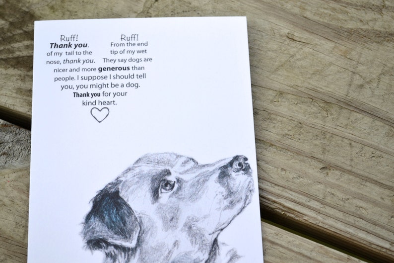 Brooke Thank You Card - Etsy