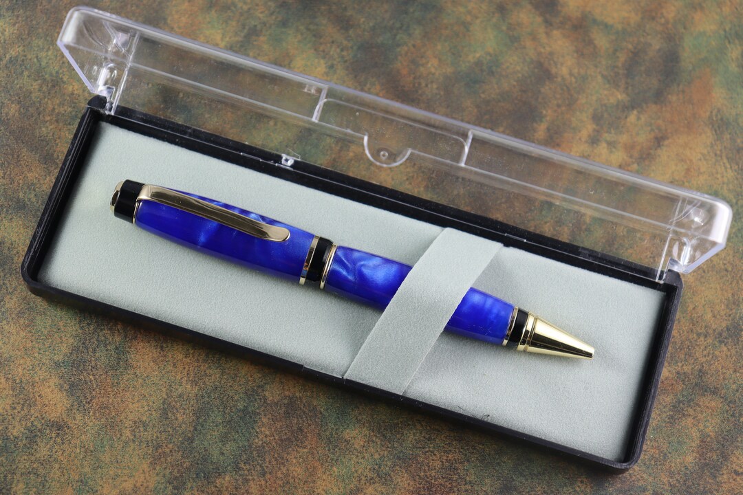 Grey Felt Pen Box, Pen Storage, Clam Shell Style Pen Box, Pen Gift Box ...