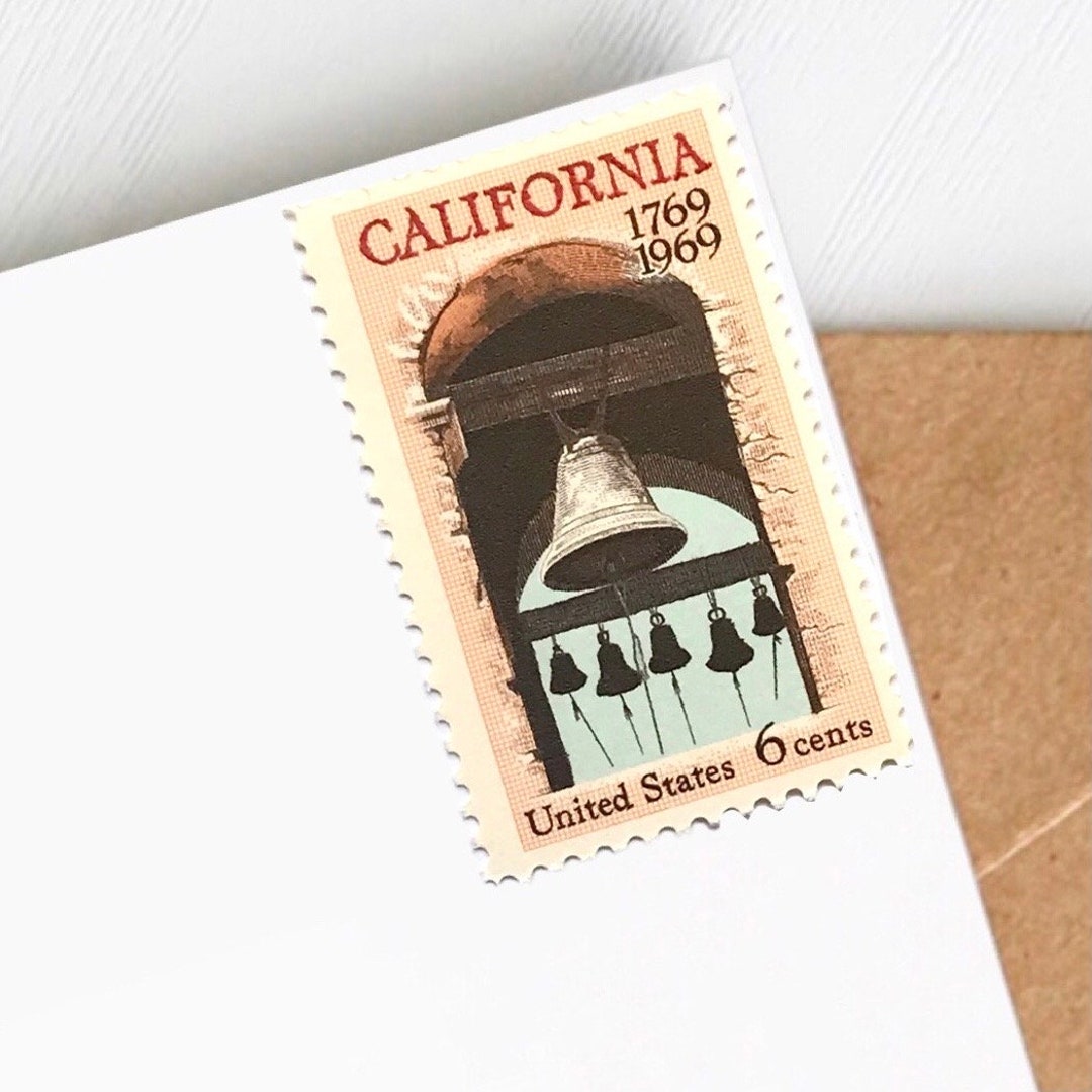 California | San Diego | Wedding Postage | Carmel Mission | State ...