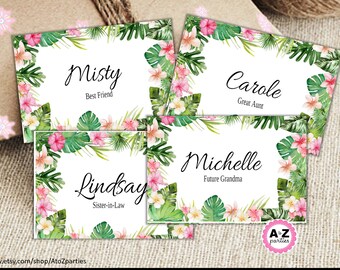 Hawaii Place Card | Etsy