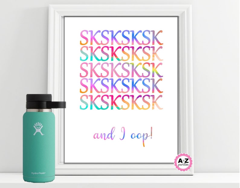 Set of 6 VSCO Girl Party Signs VSCO Party Vscogirl VSCO - Etsy