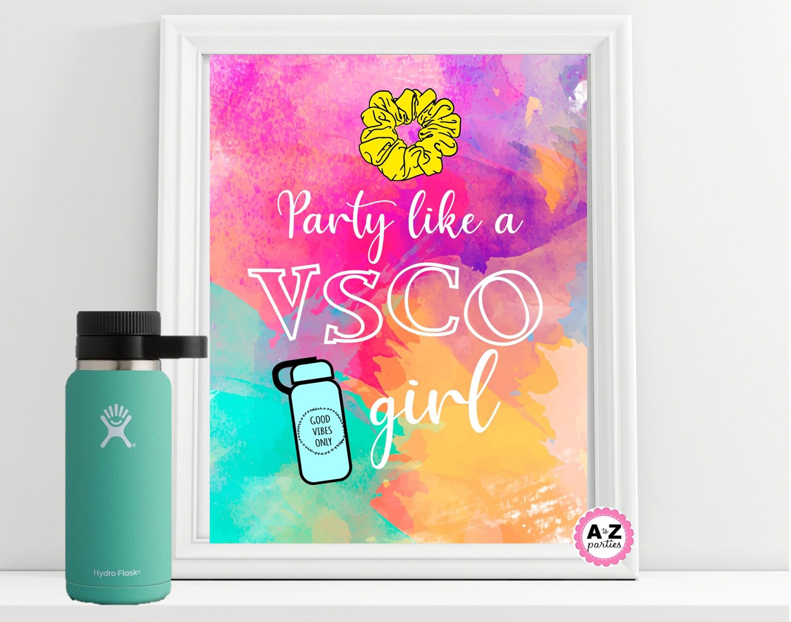 Set of 6 VSCO Girl Party Signs VSCO Party Vscogirl VSCO | Etsy