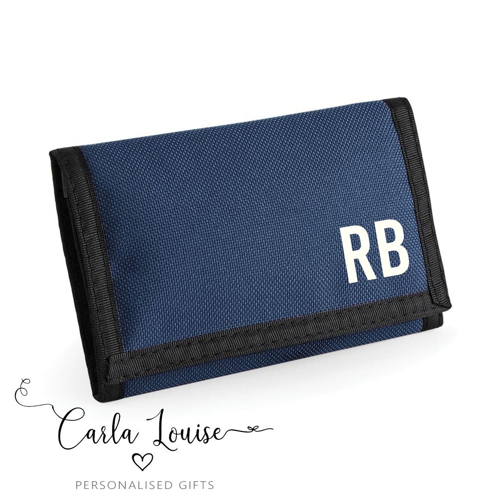 Personalised Kids Wallet Choice of Colours. | Etsy UK