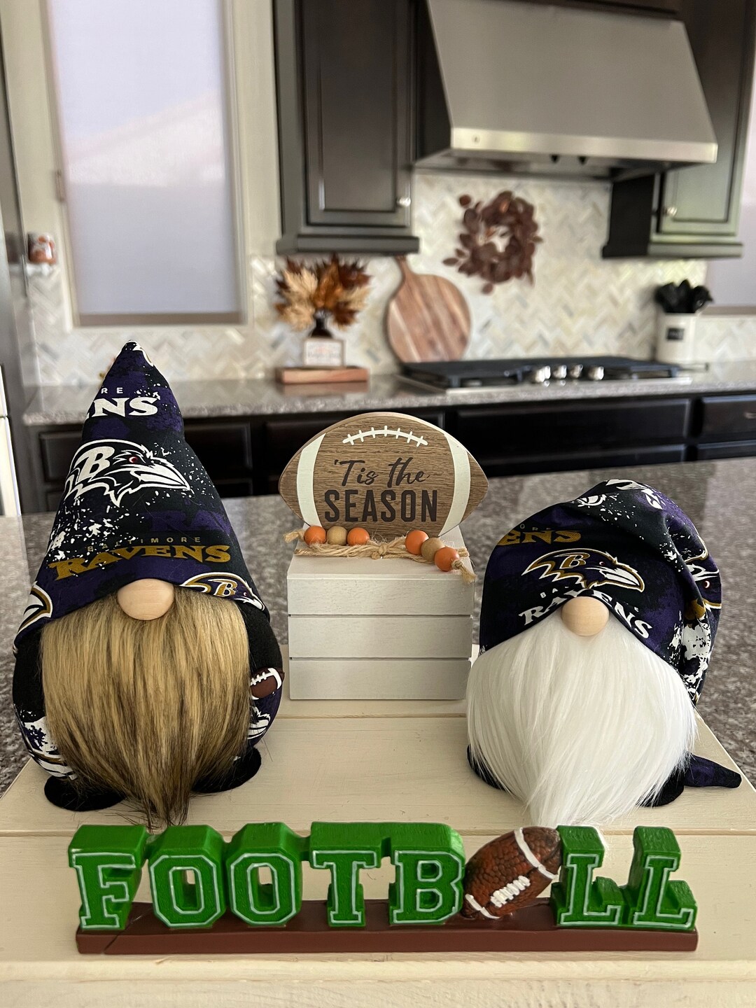 Baltimore Ravens Football Gnome, San Francisco 49ers Gnomes, NFL ...