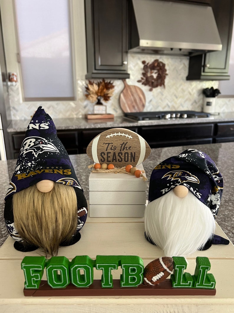 Baltimore Ravens Football Gnome, San Francisco 49ers Gnomes, NFL ...