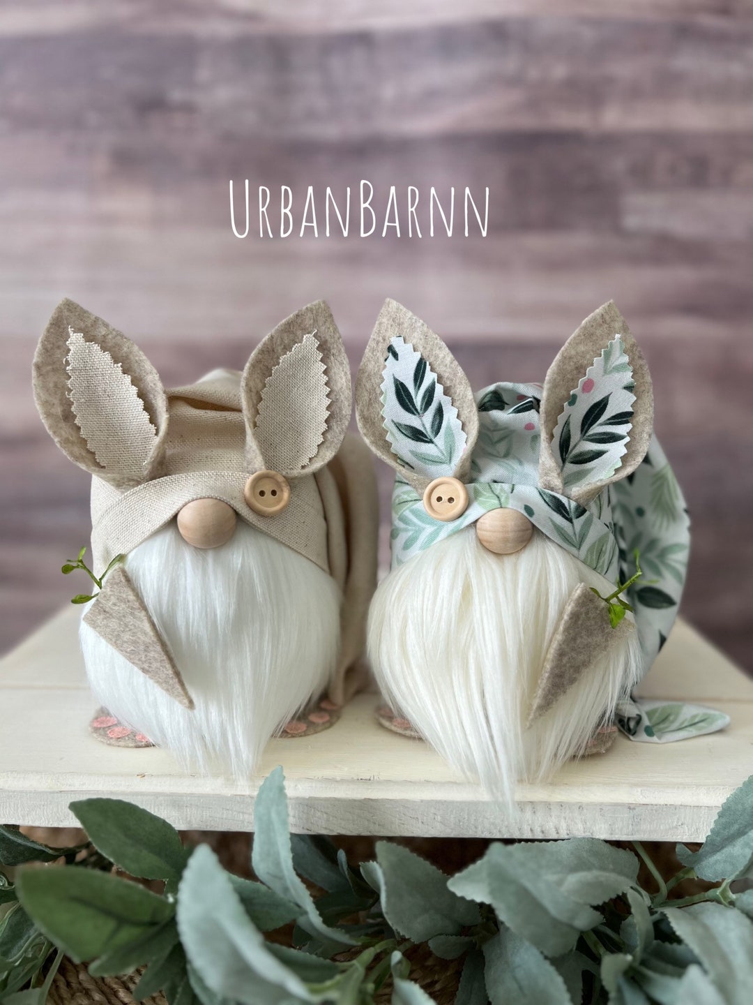 Farmhouse Gnomes, Easter Gnomes, Tier Tray Decor, Farmhouse Tray Gnomes ...