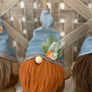 Fall Denim Gnome Collection, Autumn Gnomes, Jean Gnomes, Denim Gnome ...