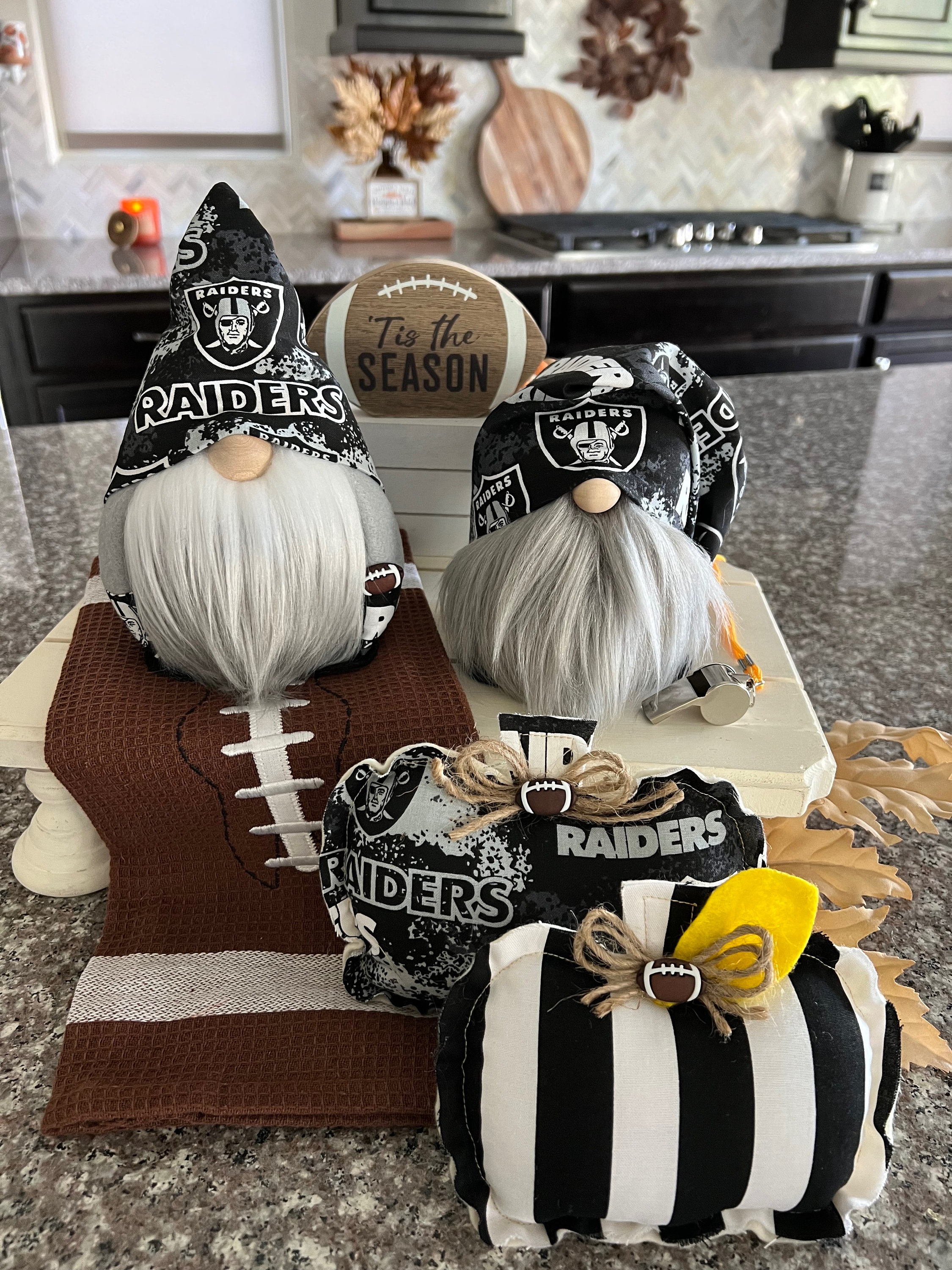 Raiders Gnome, Personalized Gnomes, Nfl Gnomes - Etsy