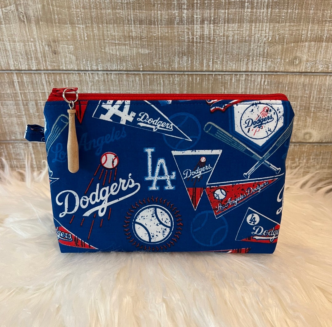 Los Angeles Dodgers Cosmetic Pouch - Dodgers Accessory Pouch - Dodgers ...