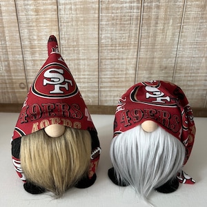 49ers Football Gnomes, Football Gifts Personalized Gnomes, Football ...