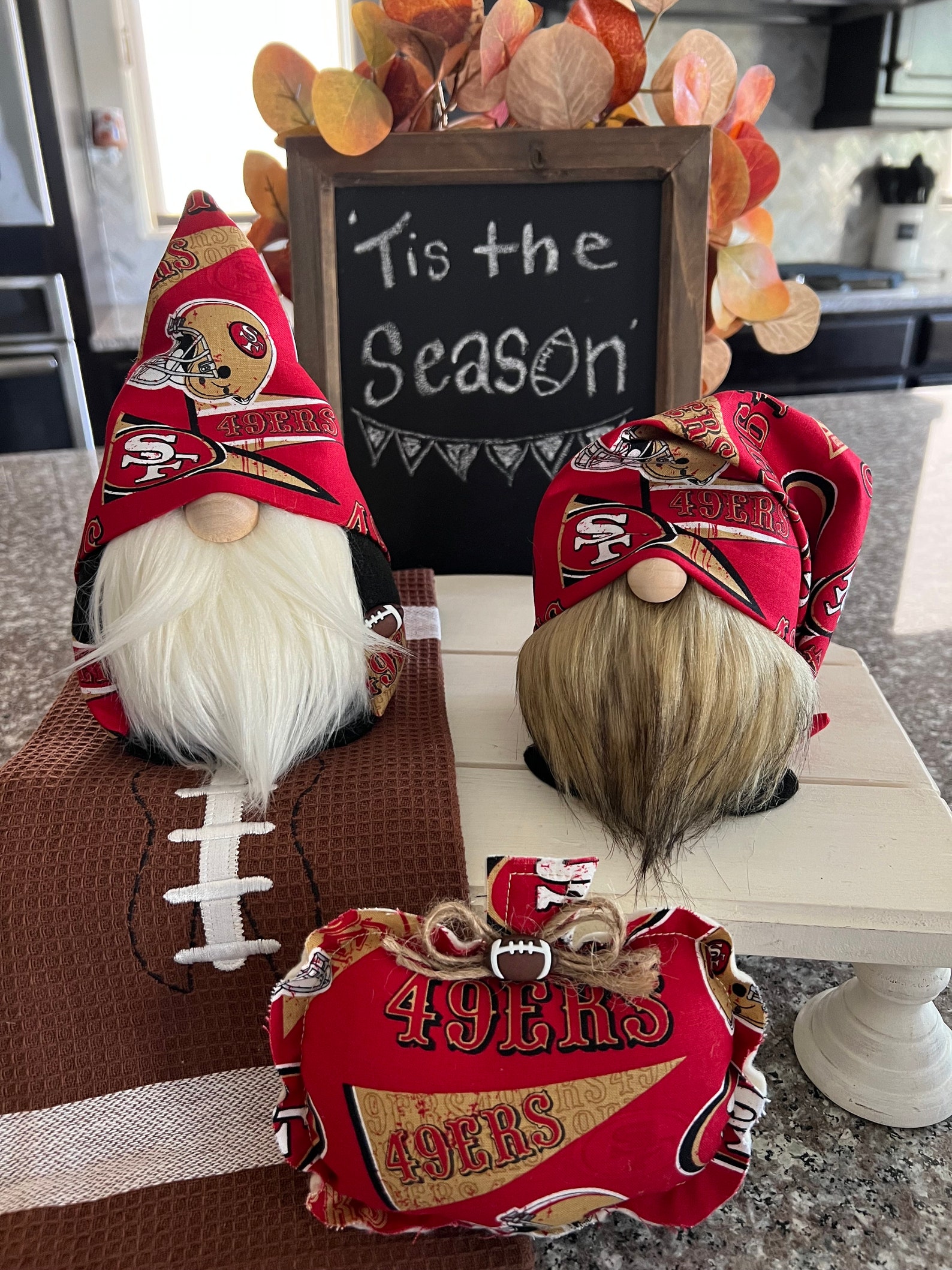 Baltimore Ravens Football Gnome, San Francisco 49ers Gnomes, NFL ...