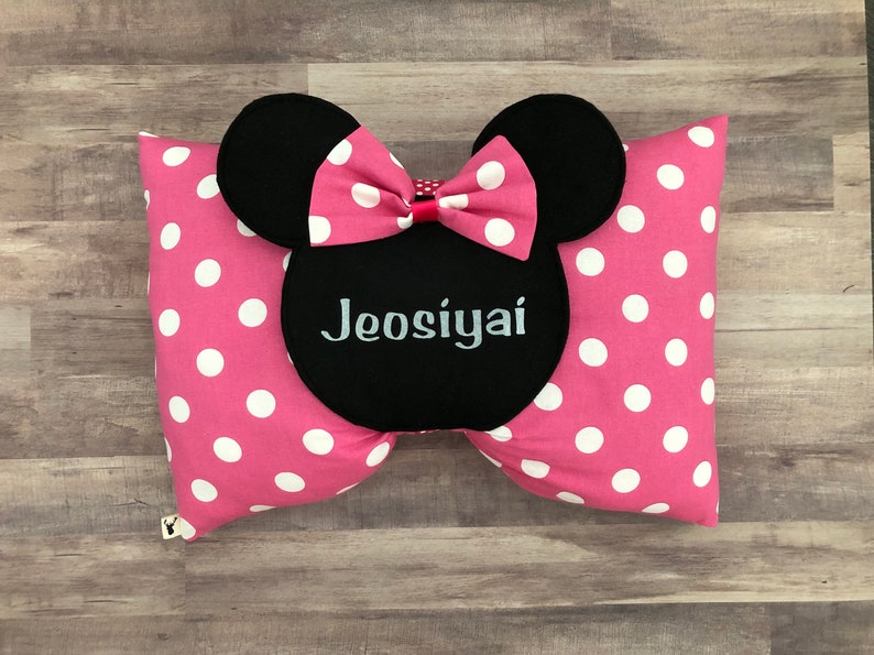 Minnie Mouse Bow Pillow Minnie Mouse Pillow Minnie Mouse - Etsy
