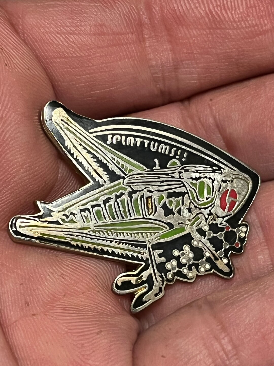 Disco Biscuits Bisco Splattmus Lapel Pin DMT Molecule Very Rare . - Etsy